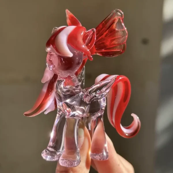 MLP Angel Wings Glass Art Figure
